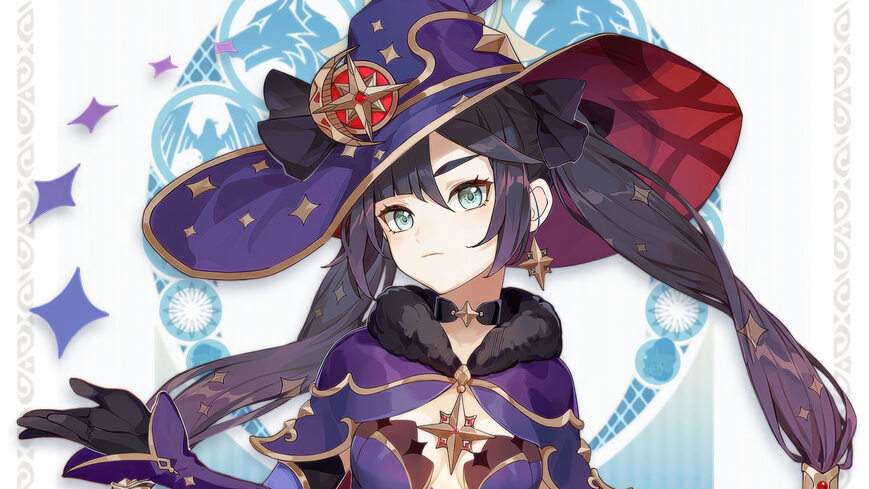 Mona Genshin Impact 4K Wallpaper