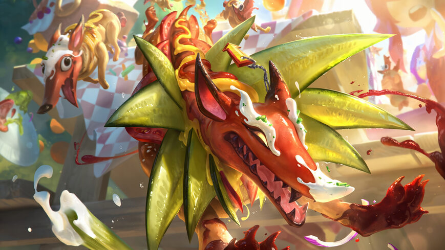 Naafiri Glizzy LoL 4K Wallpaper