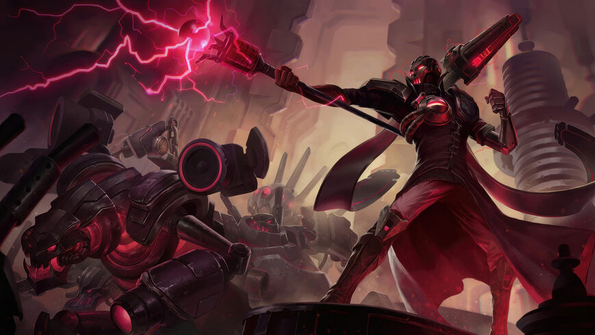 Viktor Creator Rework LoL 4K Wallpaper