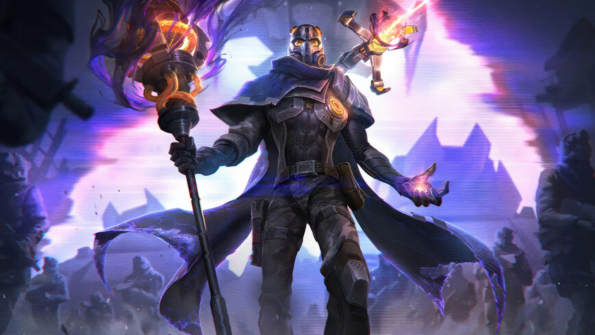 Viktor PsyOps Rework LoL 4K Wallpaper